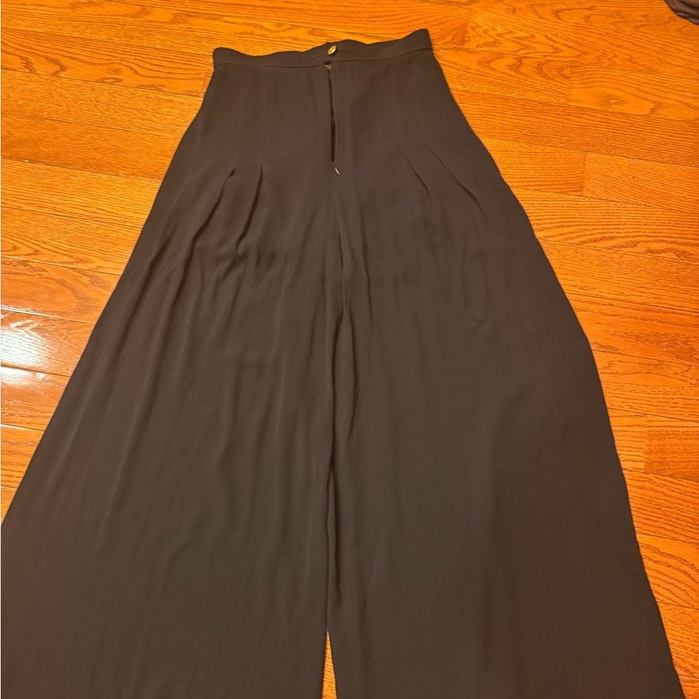Chanel Vintage Elegant Black Wide-Leg Women's Dress P… - Gem